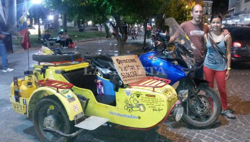 Llegaron en moto a Salta desde Estados Unidos - LA GACETA Salta