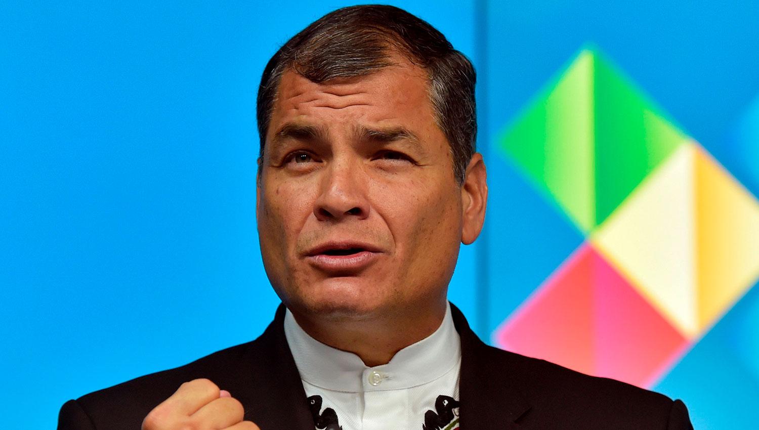 Rafael Correa Expresidente De Ecuador Fue Condenado A Ocho Años De